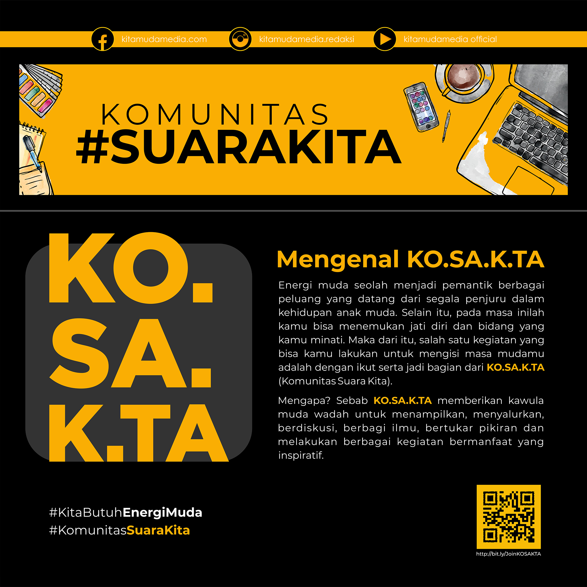 KITAMUDAMEDIA ~ YOUTH ENERGY!