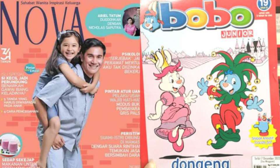 Tabloid Nova, Majalah Bobo Junior Dkk Berhenti Terbit Desember 2022 ...