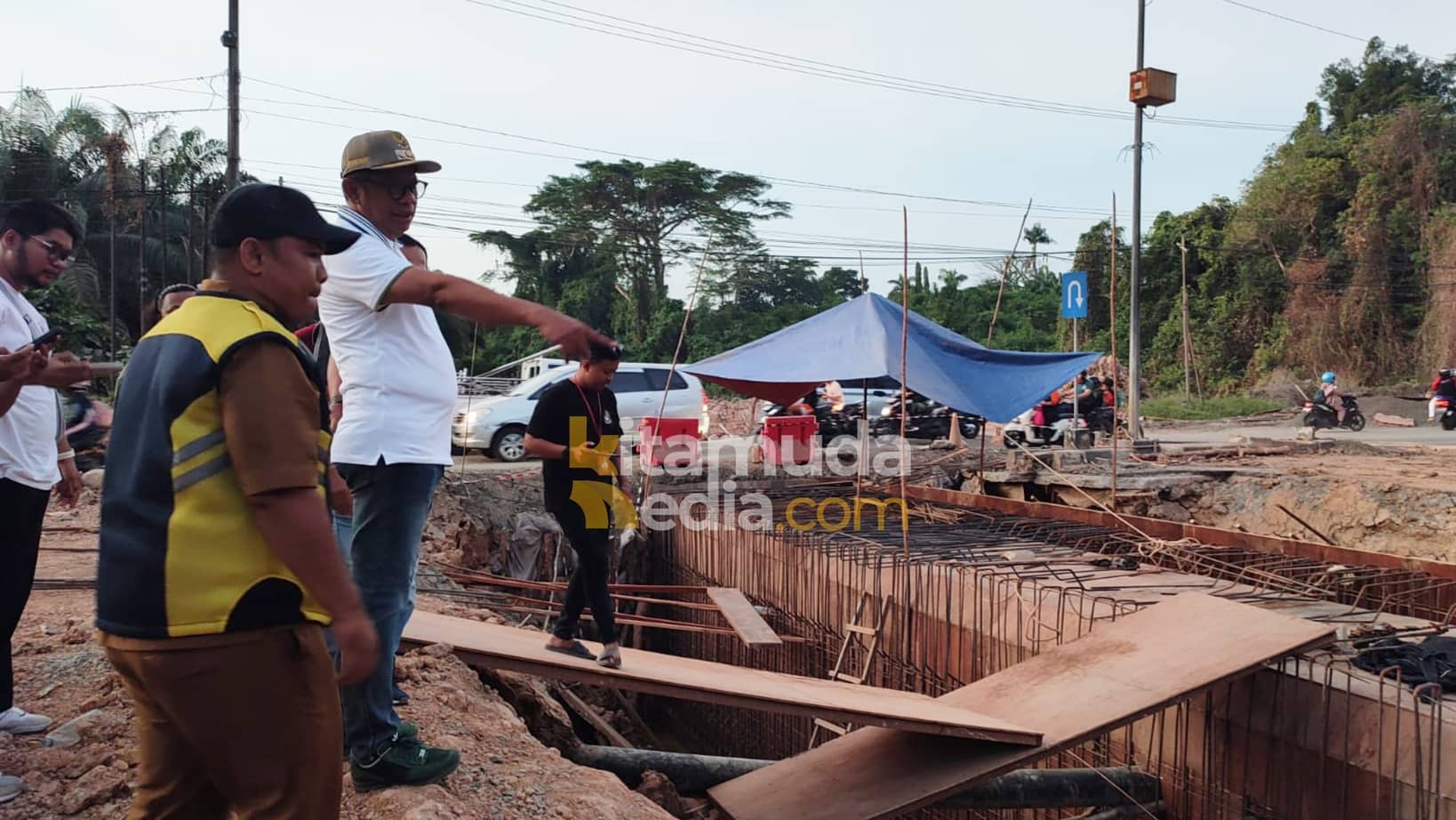 Basri Gregetan, Proyek Gorong-Gorong di Jalan Tembus Bontang Minus 9 ...