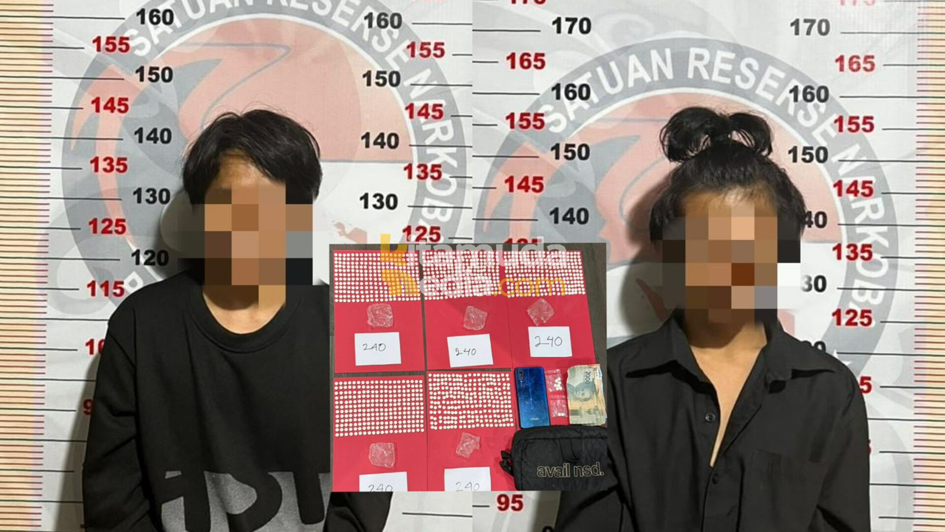 Edarkan 1.202 Pil Double L, Dua Orang Pengedar di KS Tubun Bontang ...